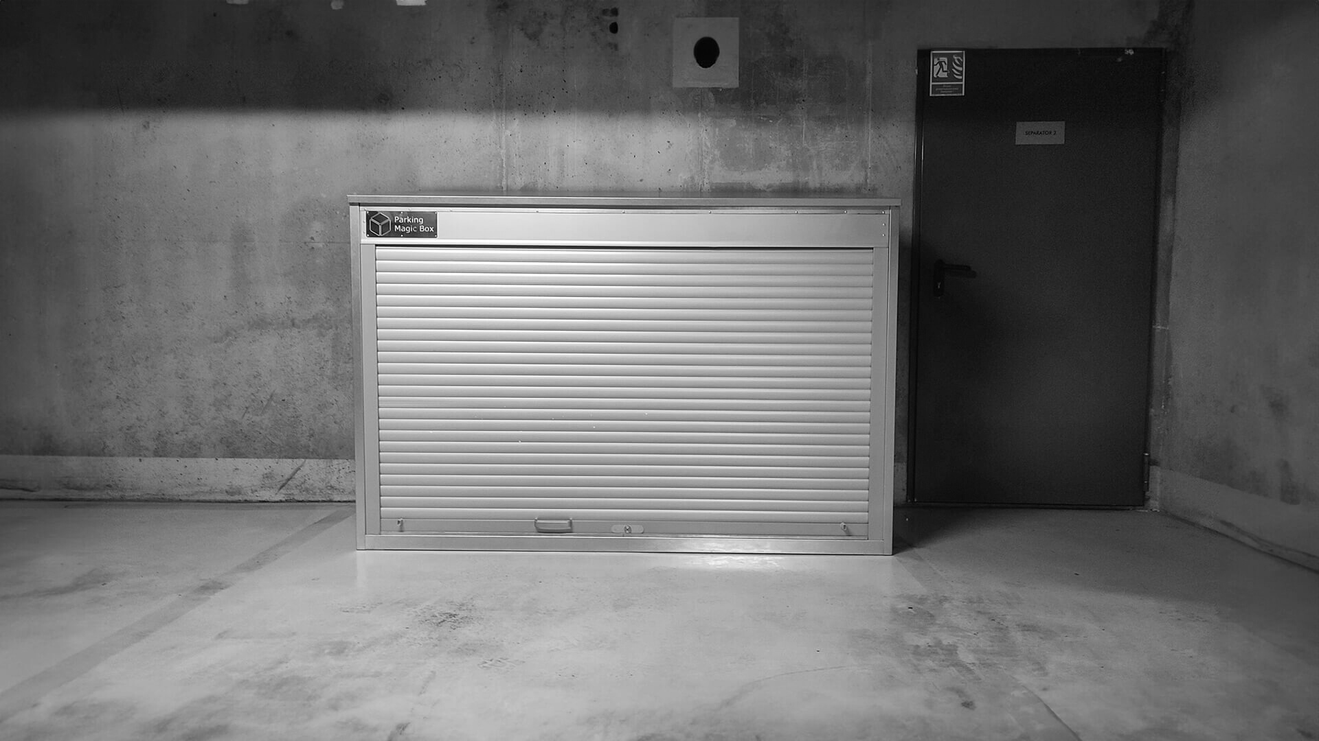 Magic Box Szafa Garażowa Jednomodułowa - Parking Magic Box - Boxy garażowe